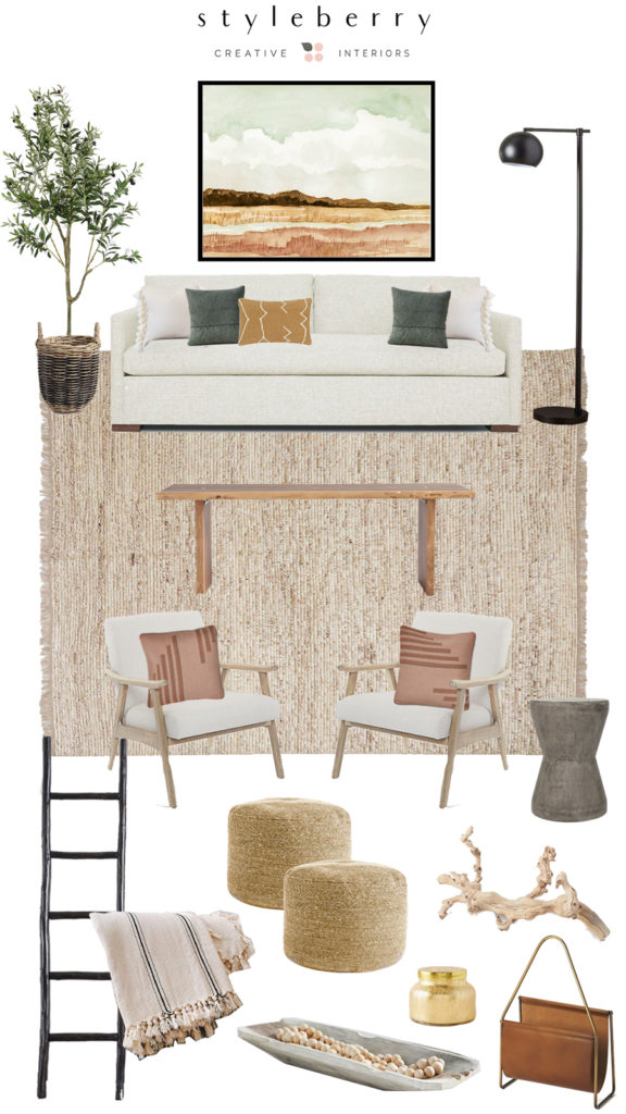 November Styleberry Design Board | Warm + Cozy - Showit Blog